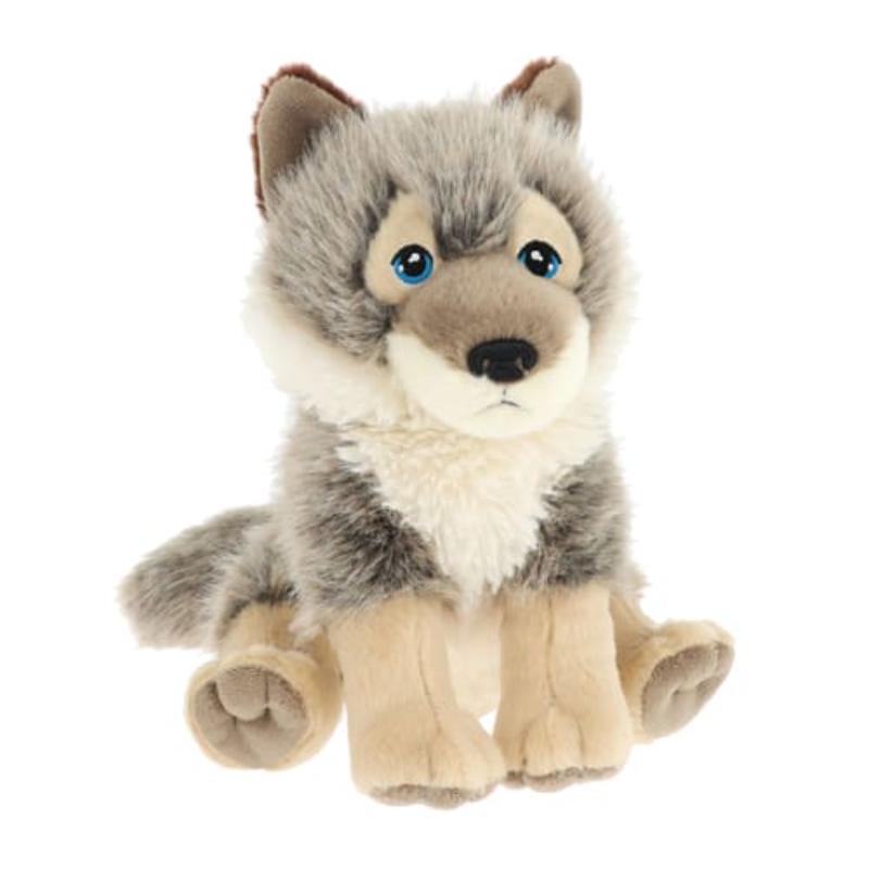 Keeleco Wolf 20cm Soft Toy Cuddly Plush – Tiny Tots Store Ltd