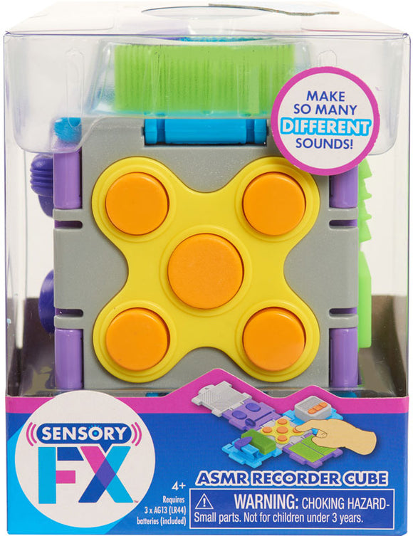 Sensory FX Asmr Recorder Cube – Tiny Tots Store Ltd